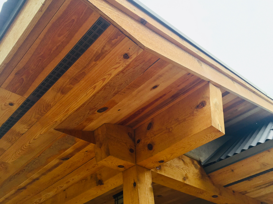 Fine Outdoor Joinery, Alan's Entry | LOVE Builds, Inc.